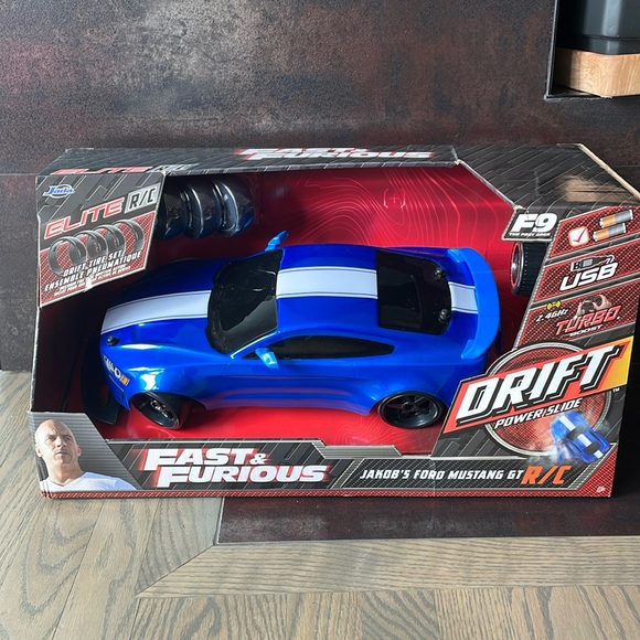 Toys | Fast Furious 11 Jakobs Ford Mustang Gt Remote Car Drift Rc W ...